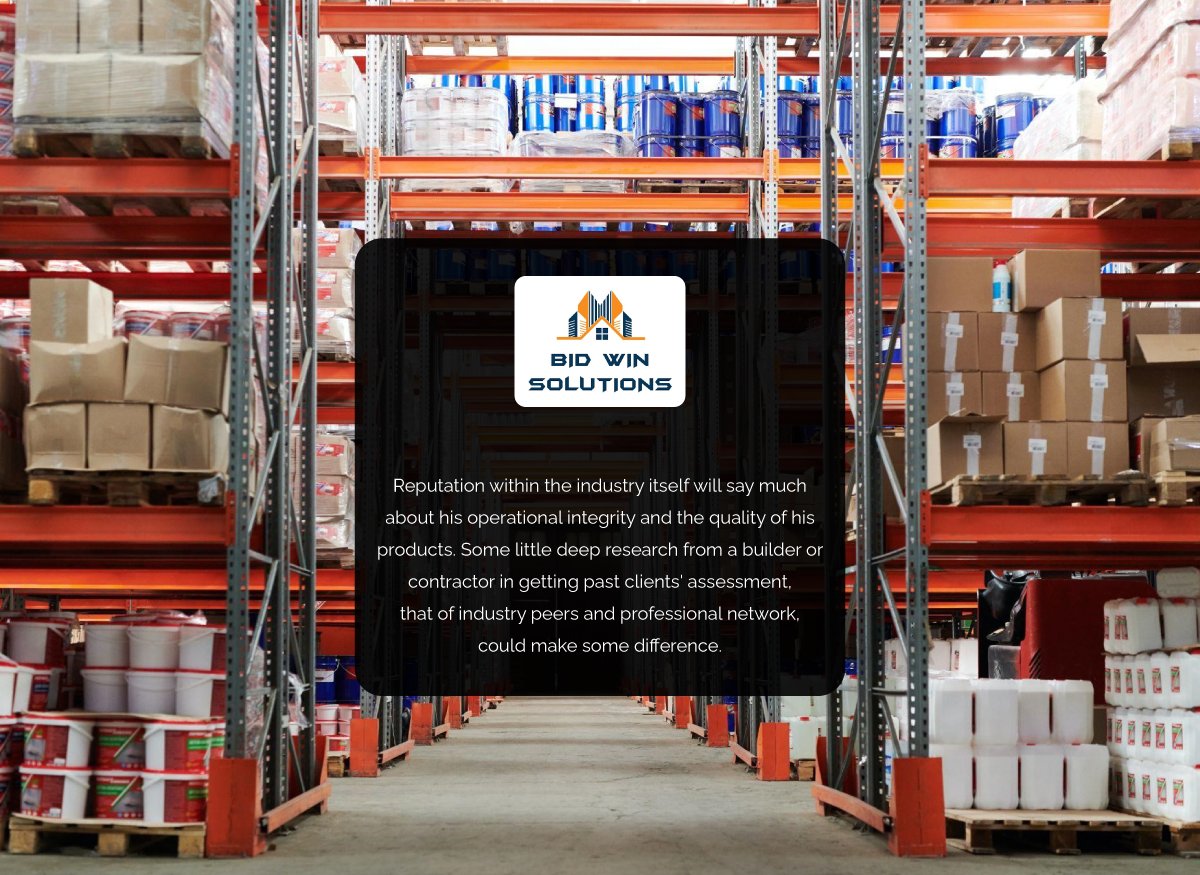 How Can I Find the Best Building Material Suppliers - BidWin Solutions